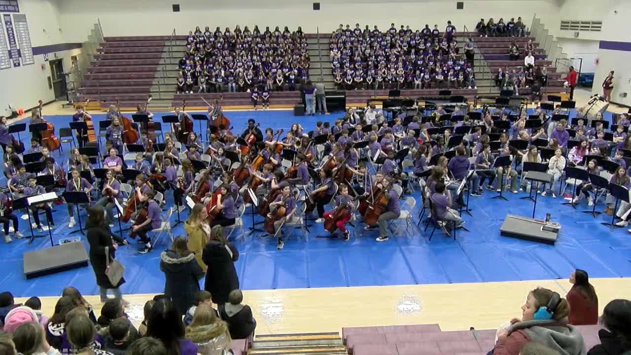 Middle School Performing Arts Demonstration